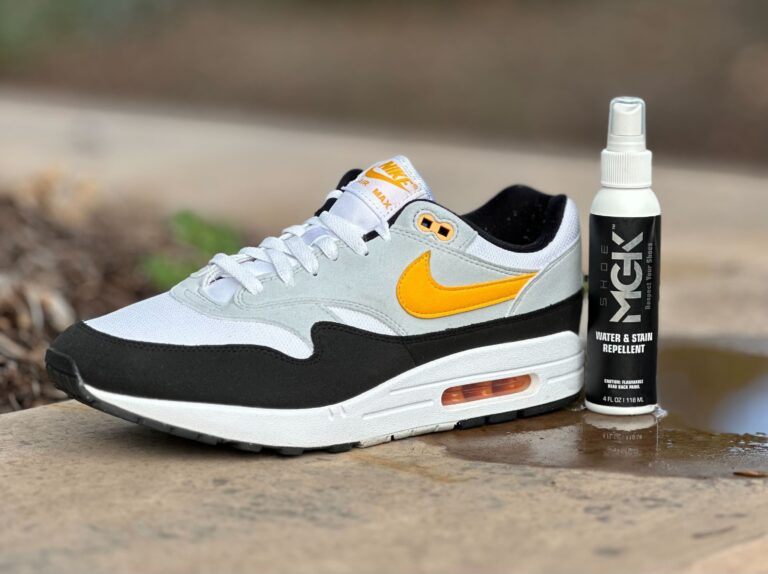 How to clean Nike Air Max 1s White, Grey, and Yellow | Shoe MGK
